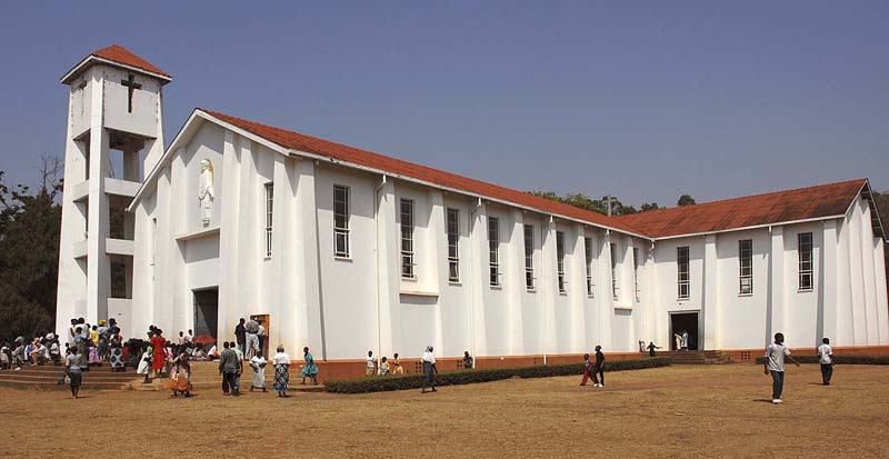 Sunday Mass in Zomba Cathedral